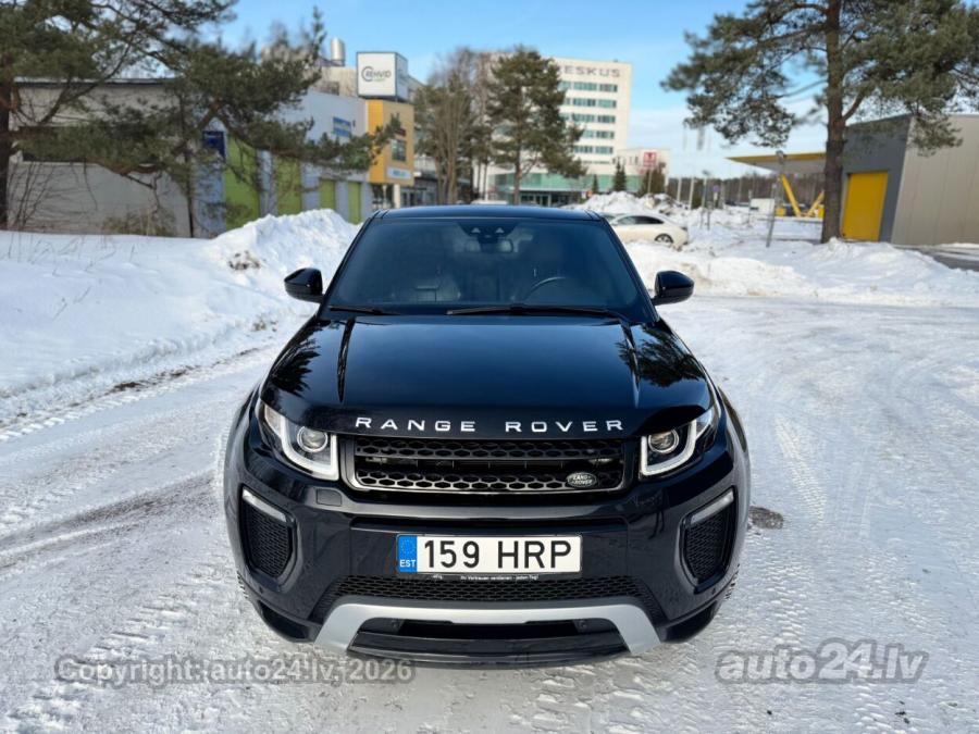 Black Land Rover Range Rover Evoque 2018 in Tallinn, with an engine capacity of 2.00 L and mileage of 100 thousand km for 17900 €, photo 2 on AUTOMOTO.COM.LV