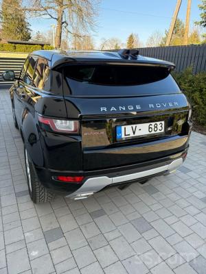 Melns Land Rover Range Rover Evoque 2018 Rīga, ar dzinēja tilpumu 2.00 L un nobraukumu 74 tūkst. km par 16000 €, foto 12 vietnē AUTOMOTO.COM.LV