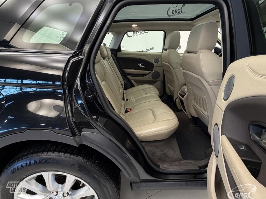 Melns Land Rover Range Rover Evoque 2018 Avižieniai, ar dzinēja tilpumu 2.00 L un nobraukumu 143 tūkst. km par 12900 €, foto 10 vietnē AUTOMOTO.COM.LV