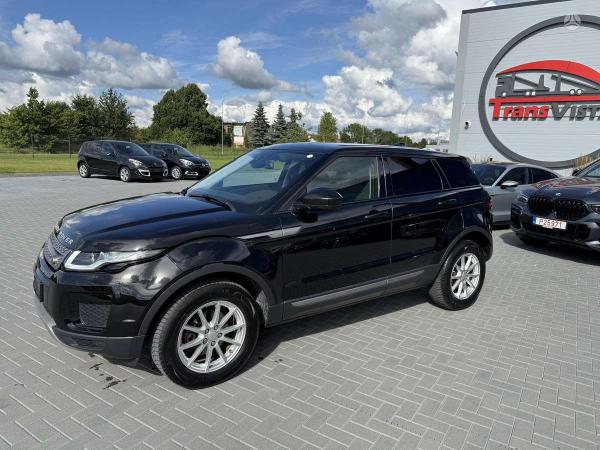 Black Land Rover Range Rover Evoque 2018 in Telschi, with an engine capacity of 2.00 L and mileage of 106 thousand km for 8700 €, photo 2 on AUTOMOTO.COM.LV