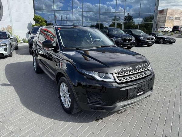 Black Land Rover Range Rover Evoque 2018 in Telschi, with an engine capacity of 2.00 L and mileage of 106 thousand km for 8700 €, photo 8 on AUTOMOTO.COM.LV