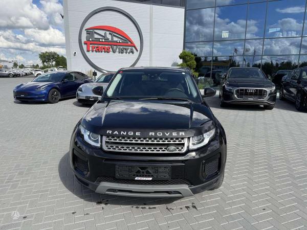 Black Land Rover Range Rover Evoque 2018 in Telschi, with an engine capacity of 2.00 L and mileage of 106 thousand km for 8700 €, photo 9 on AUTOMOTO.COM.LV
