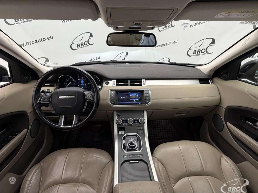 Black Land Rover Range Rover Evoque 2018 in Vilnius, with an engine capacity of 2.00 L and mileage of 143 thousand km for 12900 €, photo 5 on AUTOMOTO.COM.LV