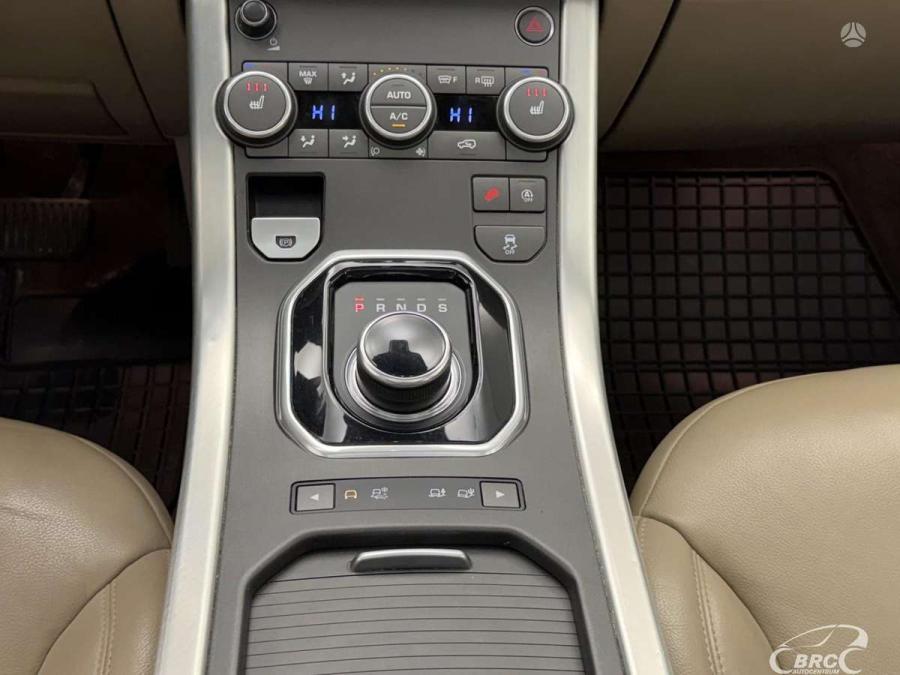 Black Land Rover Range Rover Evoque 2018 in Vilnius, with an engine capacity of 2.00 L and mileage of 143 thousand km for 12900 €, photo 19 on AUTOMOTO.COM.LV