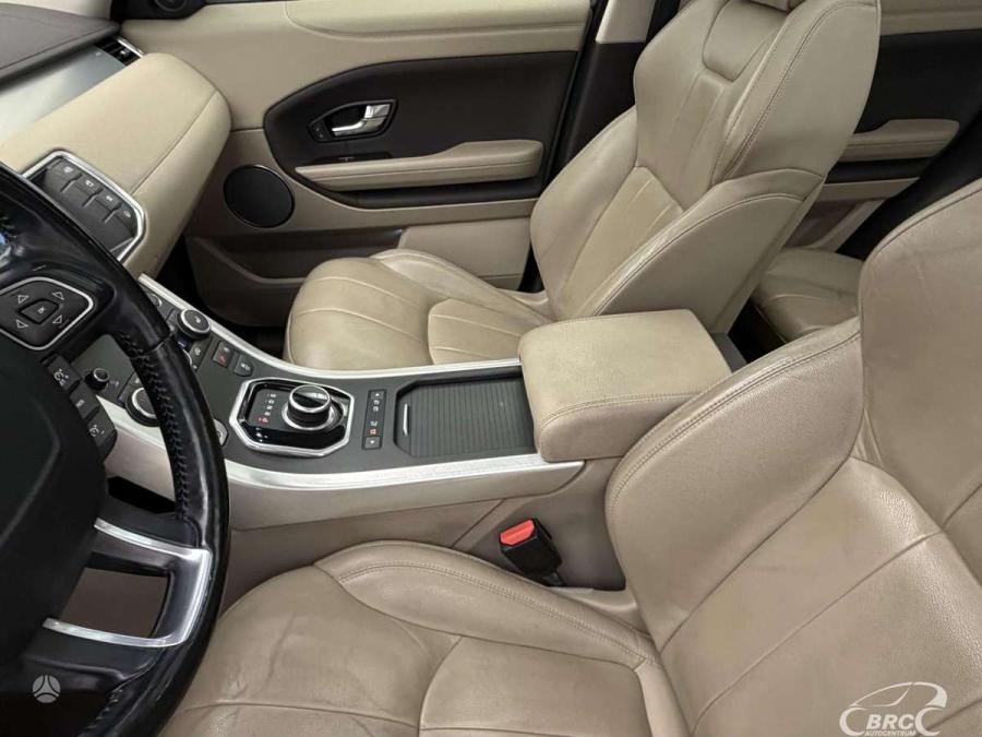 Black Land Rover Range Rover Evoque 2018 in Vilnius, with an engine capacity of 2.00 L and mileage of 143 thousand km for 12900 €, photo 25 on AUTOMOTO.COM.LV
