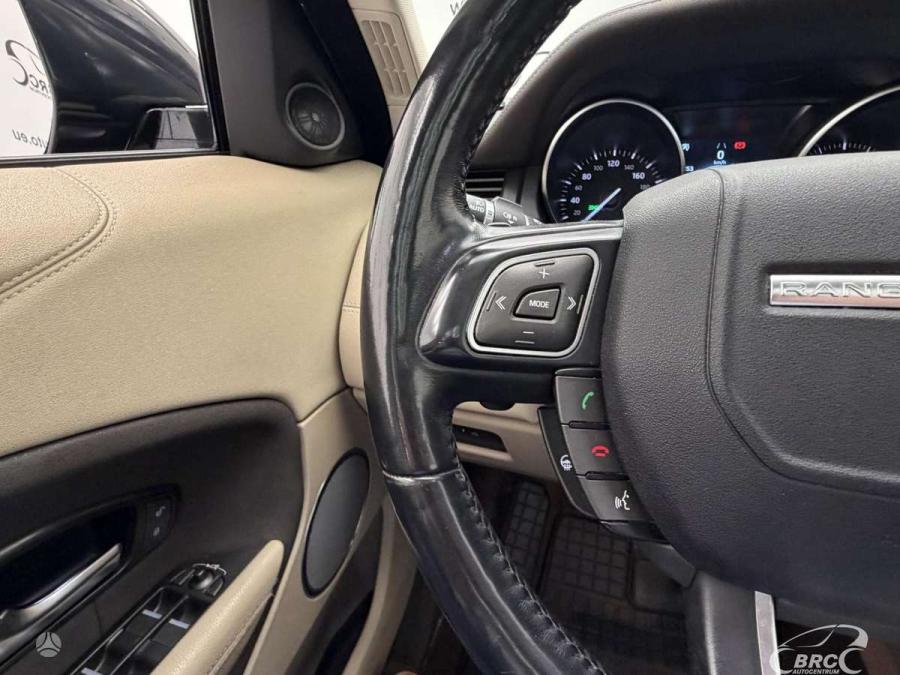 Black Land Rover Range Rover Evoque 2018 in Vilnius, with an engine capacity of 2.00 L and mileage of 143 thousand km for 12900 €, photo 32 on AUTOMOTO.COM.LV