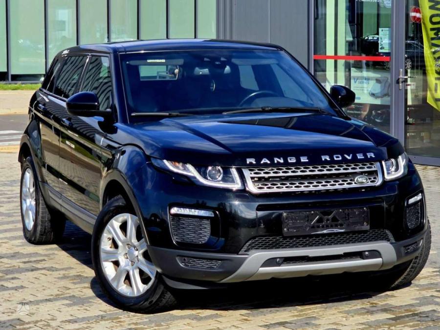 Black Land Rover Range Rover Evoque 2018 in Siauliai, with an engine capacity of 2.00 L and mileage of 208 thousand km for 12500 €, photo 11 on AUTOMOTO.COM.LV
