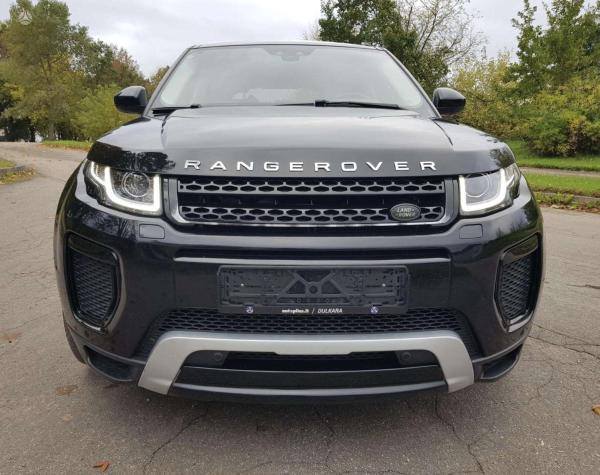 Black Land Rover Range Rover Evoque 2018 in Siauliai, with an engine capacity of 2.00 L and mileage of 150 thousand km for 10200 €, photo 3 on AUTOMOTO.COM.LV