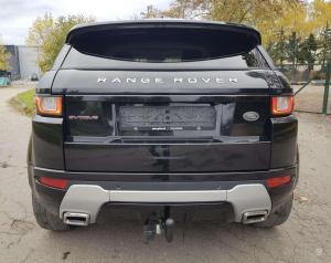 Black Land Rover Range Rover Evoque 2018 in Siauliai, with an engine capacity of 2.00 L and mileage of 150 thousand km for 10200 €, photo 6 on AUTOMOTO.COM.LV