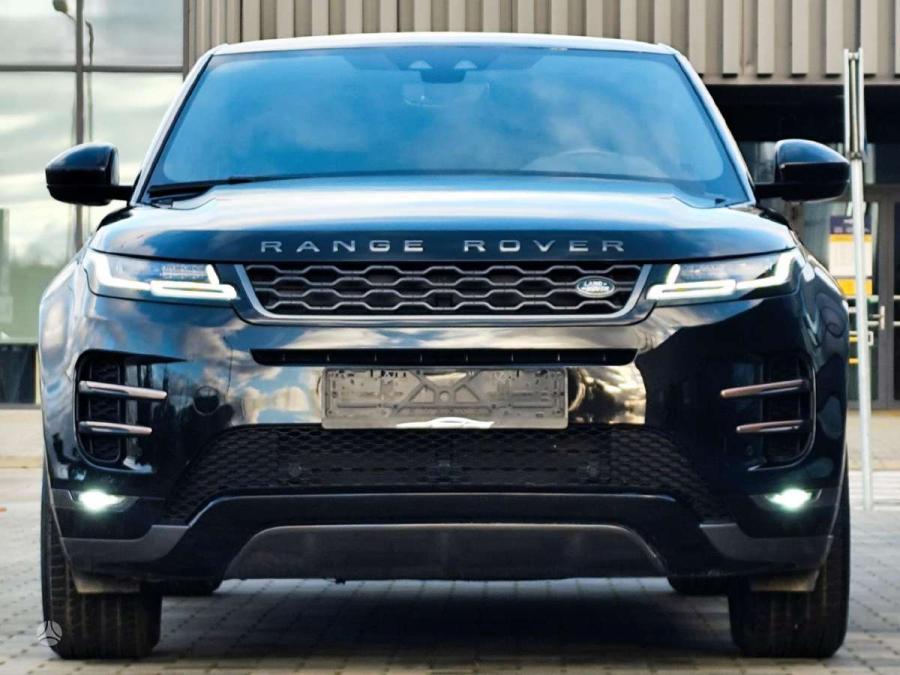 Melns Land Rover Range Rover Evoque 2019 Šauļi, ar dzinēja tilpumu 2.00 L un nobraukumu 160 tūkst. km par 18400 €, foto 2 vietnē AUTOMOTO.COM.LV