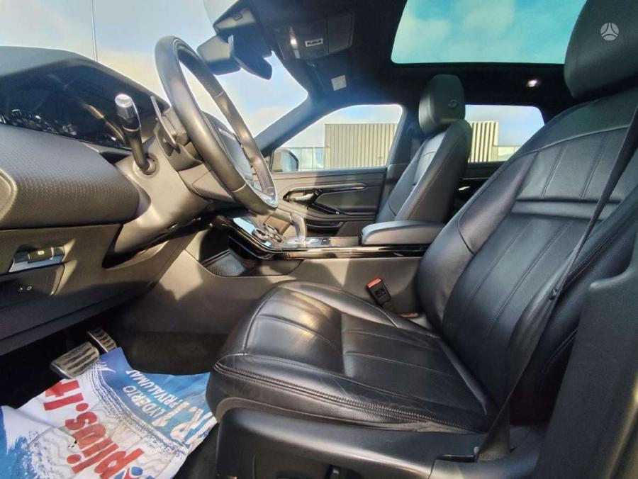 Melns Land Rover Range Rover Evoque 2019 Šauļi, ar dzinēja tilpumu 2.00 L un nobraukumu 160 tūkst. km par 18400 €, foto 12 vietnē AUTOMOTO.COM.LV