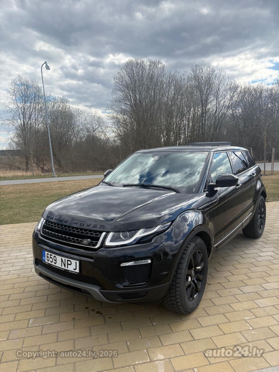 Black Land Rover Range Rover Evoque 2019 in Tallinn, with an engine capacity of 2.00 L and mileage of 106 thousand km for 19000 €, photo 1 on AUTOMOTO.COM.LV