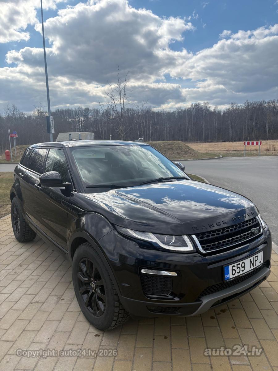Black Land Rover Range Rover Evoque 2019 in Tallinn, with an engine capacity of 2.00 L and mileage of 106 thousand km for 19000 €, photo 3 on AUTOMOTO.COM.LV