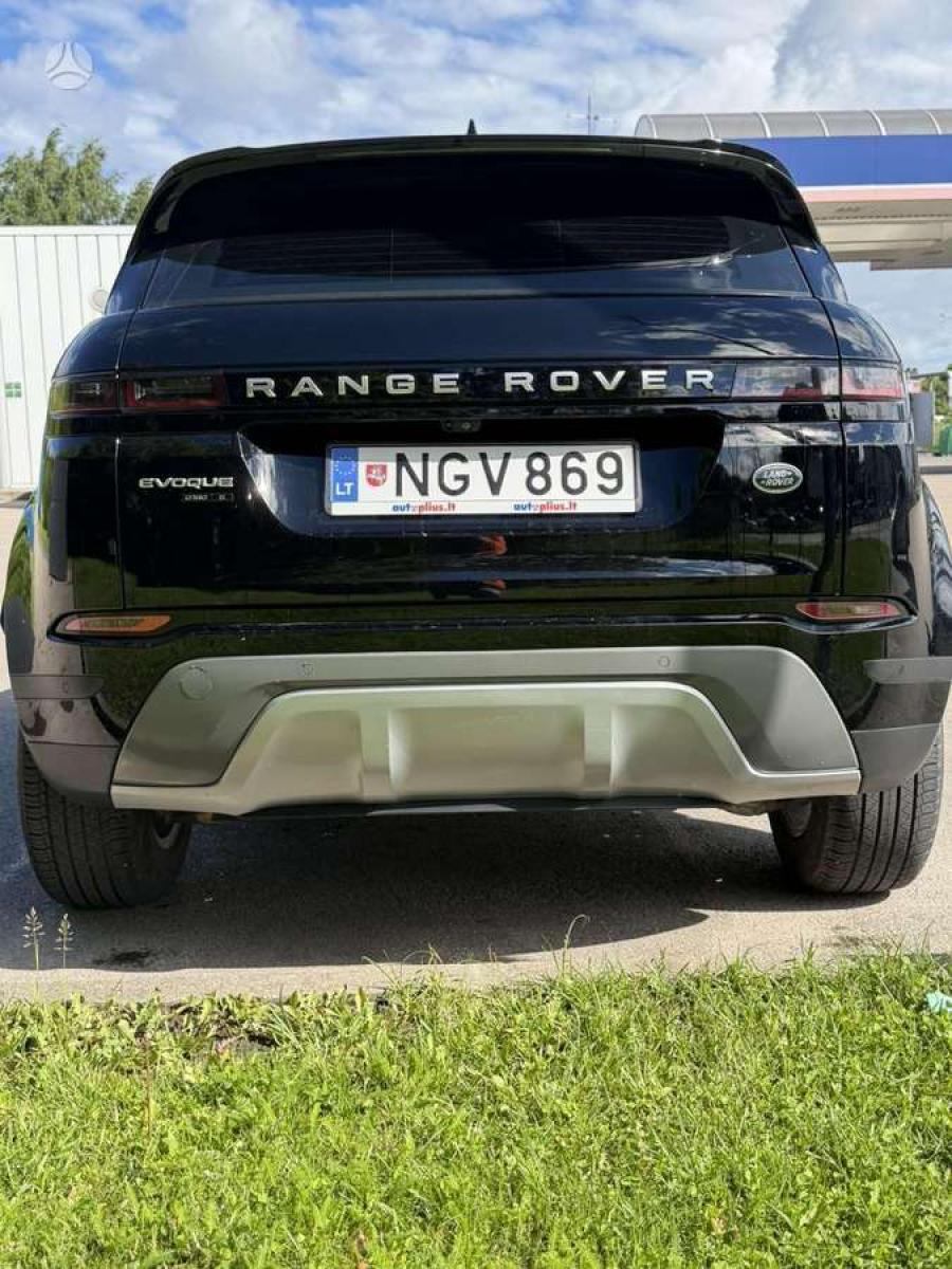 Melns Land Rover Range Rover Evoque 2019 Klaipėda, ar dzinēja tilpumu 2.00 L un nobraukumu 89 tūkst. km par 19000 €, foto 5 vietnē AUTOMOTO.COM.LV