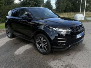 Melns Land Rover Range Rover Evoque 2019 Tauragė, ar dzinēja tilpumu 2.00 L un nobraukumu 165 tūkst. km par 17900 €, foto  vietnē AUTOMOTO.COM.LV