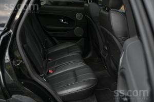 Black Land Rover Range Rover Evoque 2019 in Jelgava, with an engine capacity of 2.00 L and mileage of 161 thousand km for 13800 €, photo 16 on AUTOMOTO.COM.LV