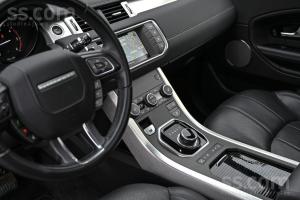 Black Land Rover Range Rover Evoque 2019 in Jelgava, with an engine capacity of 2.00 L and mileage of 161 thousand km for 13800 €, photo 23 on AUTOMOTO.COM.LV
