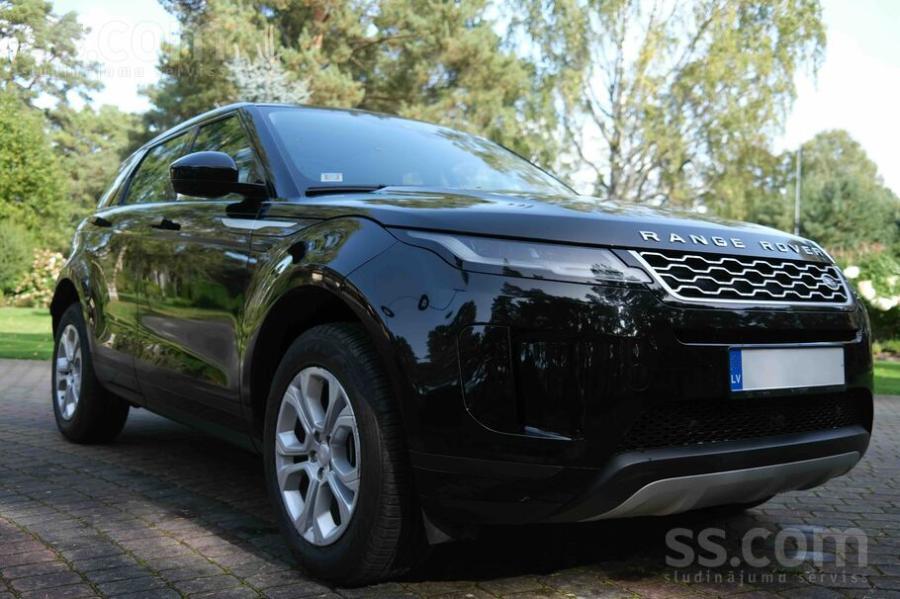 Melns Land Rover Range Rover Evoque 2020 Aizkraukle, ar dzinēja tilpumu 2.00 L un nobraukumu 44 tūkst. km par 12900 €, foto 1 vietnē AUTOMOTO.COM.LV