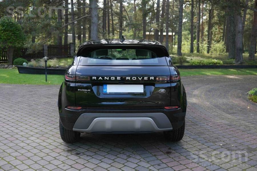 Melns Land Rover Range Rover Evoque 2020 Aizkraukle, ar dzinēja tilpumu 2.00 L un nobraukumu 44 tūkst. km par 12900 €, foto 3 vietnē AUTOMOTO.COM.LV