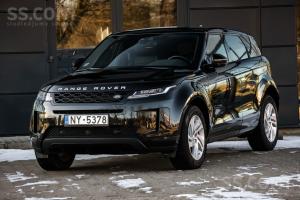 Black Land Rover Range Rover Evoque 2020 in Jelgava, with an engine capacity of 2.00 L and mileage of 0 thousand km for 19990 €, photo 3 on AUTOMOTO.COM.LV