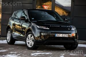 Black Land Rover Range Rover Evoque 2020 in Jelgava, with an engine capacity of 2.00 L and mileage of 0 thousand km for 19990 €, photo 4 on AUTOMOTO.COM.LV