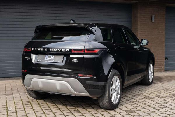 Black Land Rover Range Rover Evoque 2020 in Marijampole, with an engine capacity of 2.00 L and mileage of 134 thousand km for 23750 €, photo 11 on AUTOMOTO.COM.LV