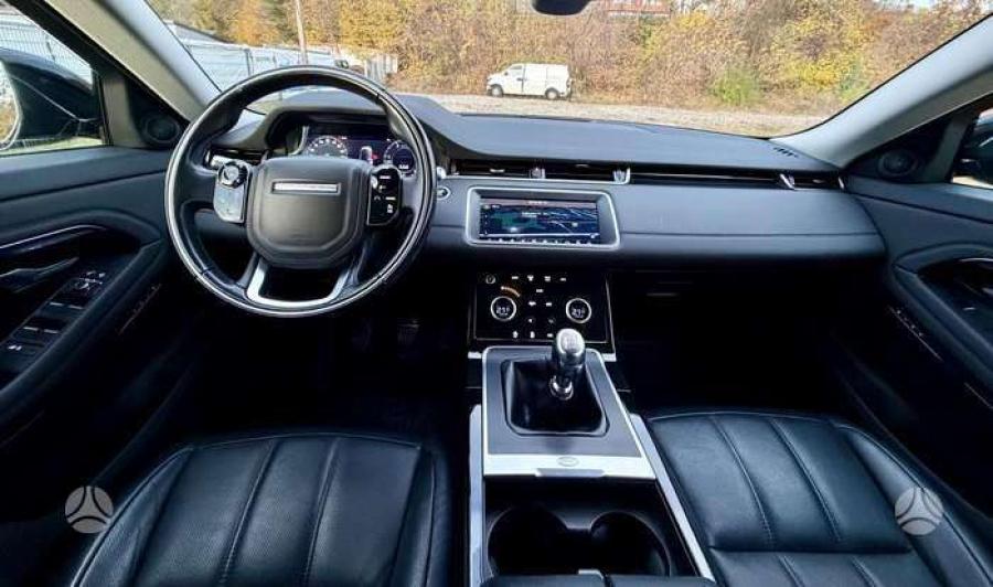 Melns Land Rover Range Rover Evoque 2020 Šauļi, ar dzinēja tilpumu 2.00 L un nobraukumu 173 tūkst. km par 17200 €, foto 25 vietnē AUTOMOTO.COM.LV