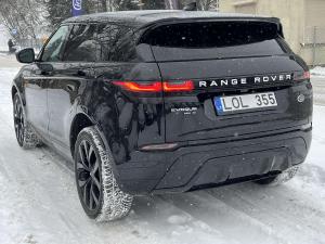 Black Land Rover Range Rover Evoque 2020 in Vilnius, with an engine capacity of 2.00 L and mileage of 97 thousand km for 21500 €, photo 2 on AUTOMOTO.COM.LV