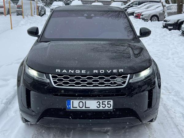 Black Land Rover Range Rover Evoque 2020 in Vilnius, with an engine capacity of 2.00 L and mileage of 97 thousand km for 21500 €, photo 7 on AUTOMOTO.COM.LV