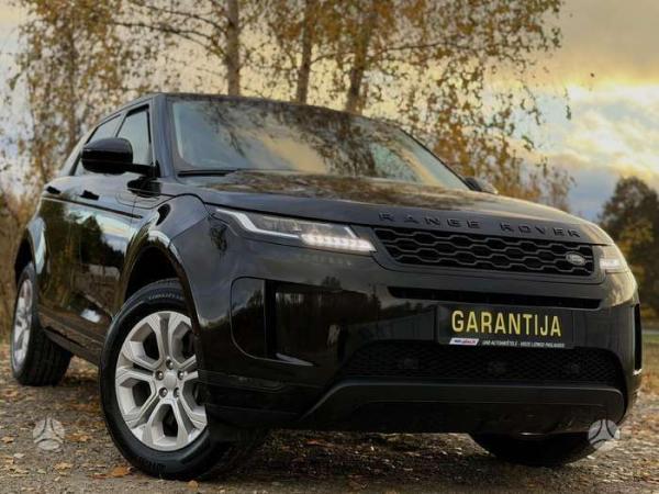 Black Land Rover Range Rover Evoque 2020 in Siauliai, with an engine capacity of 2.00 L and mileage of 173 thousand km for 17200 €, photo 9 on AUTOMOTO.COM.LV