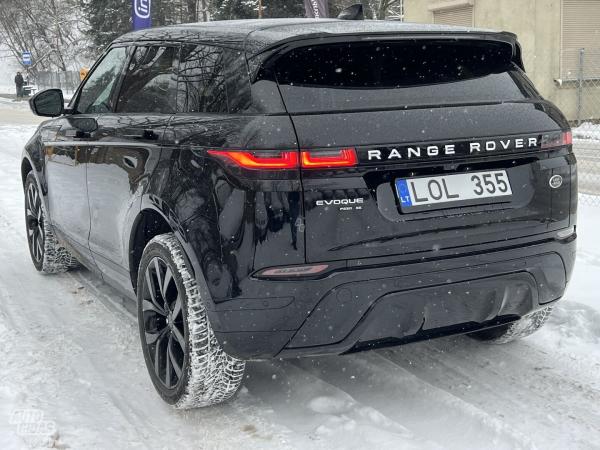 Melns Land Rover Range Rover Evoque 2020 Viļņa, ar dzinēja tilpumu 2.00 L un nobraukumu 97 tūkst. km par 21500 €, foto 3 vietnē AUTOMOTO.COM.LV