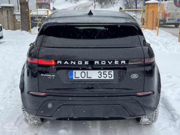 Melns Land Rover Range Rover Evoque 2020 Viļņa, ar dzinēja tilpumu 2.00 L un nobraukumu 97 tūkst. km par 21500 €, foto 5 vietnē AUTOMOTO.COM.LV