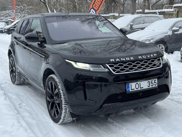 Melns Land Rover Range Rover Evoque 2020 Viļņa, ar dzinēja tilpumu 2.00 L un nobraukumu 97 tūkst. km par 21500 €, foto 7 vietnē AUTOMOTO.COM.LV