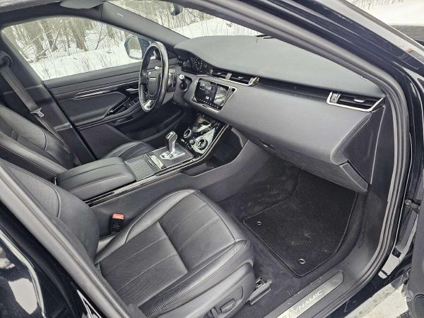 Melns Land Rover Range Rover Evoque 2020 Kauņa, ar dzinēja tilpumu 2.00 L un nobraukumu 186 tūkst. km par 19750 €, foto 9 vietnē AUTOMOTO.COM.LV
