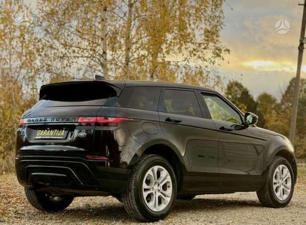 Black Land Rover Range Rover Evoque 2020 in Siauliai, with an engine capacity of 2.00 L and mileage of 173 thousand km for 17200 €, photo 4 on AUTOMOTO.COM.LV
