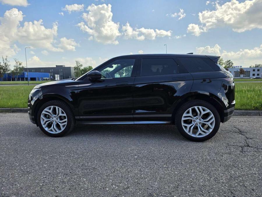 Melns Land Rover Range Rover Evoque 2020 Kauņa, ar dzinēja tilpumu 2.00 L un nobraukumu 186 tūkst. km par 18450 €, foto 5 vietnē AUTOMOTO.COM.LV