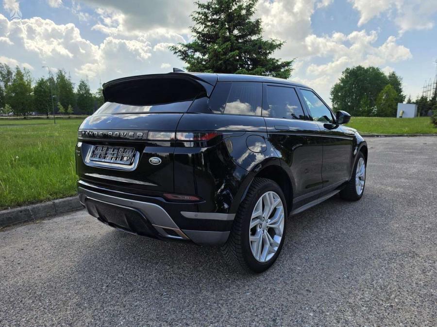 Melns Land Rover Range Rover Evoque 2020 Kauņa, ar dzinēja tilpumu 2.00 L un nobraukumu 186 tūkst. km par 18450 €, foto 8 vietnē AUTOMOTO.COM.LV