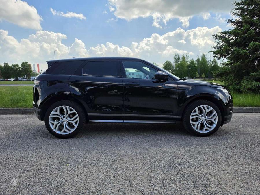 Melns Land Rover Range Rover Evoque 2020 Kauņa, ar dzinēja tilpumu 2.00 L un nobraukumu 186 tūkst. km par 18450 €, foto 9 vietnē AUTOMOTO.COM.LV