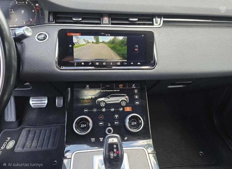 Melns Land Rover Range Rover Evoque 2020 Kauņa, ar dzinēja tilpumu 2.00 L un nobraukumu 186 tūkst. km par 18450 €, foto 22 vietnē AUTOMOTO.COM.LV