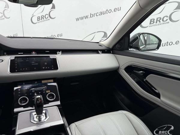 Black Land Rover Range Rover Evoque 2021 in Klaipeda, with an engine capacity of 2.00 L and mileage of 44 thousand km for 23900 €, photo 6 on AUTOMOTO.COM.LV