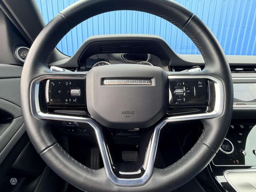 Melns Land Rover Range Rover Evoque 2021 Kauņa, ar dzinēja tilpumu 1.50 L un nobraukumu 59 tūkst. km par 34500 €, foto 20 vietnē AUTOMOTO.COM.LV