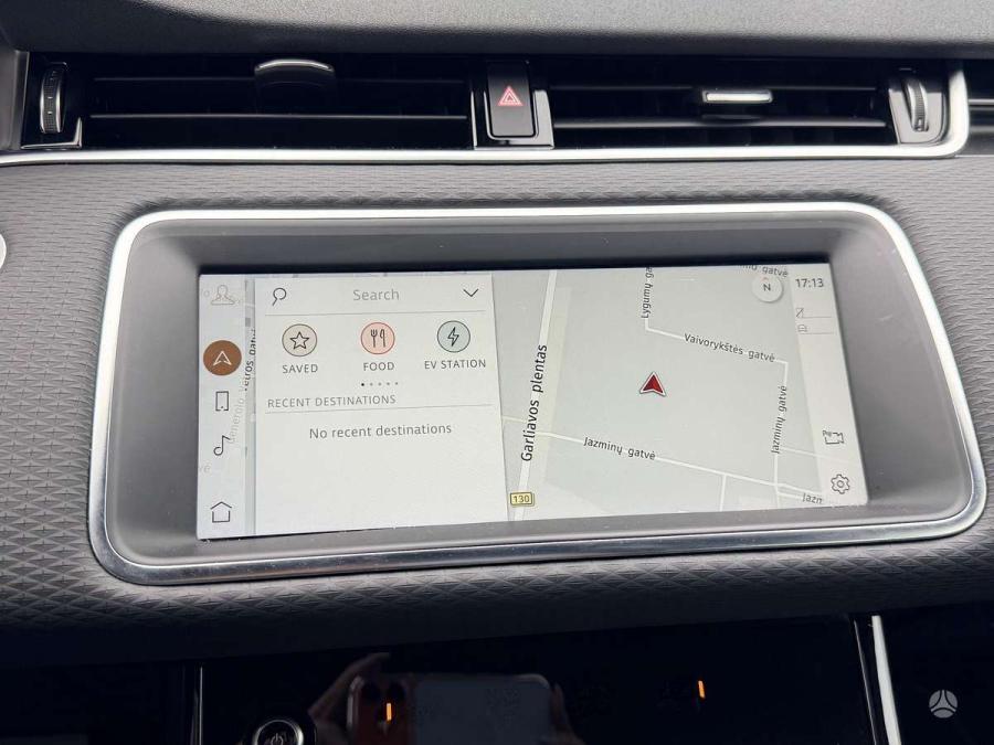 Melns Land Rover Range Rover Evoque 2021 Kauņa, ar dzinēja tilpumu 1.50 L un nobraukumu 59 tūkst. km par 34500 €, foto 25 vietnē AUTOMOTO.COM.LV
