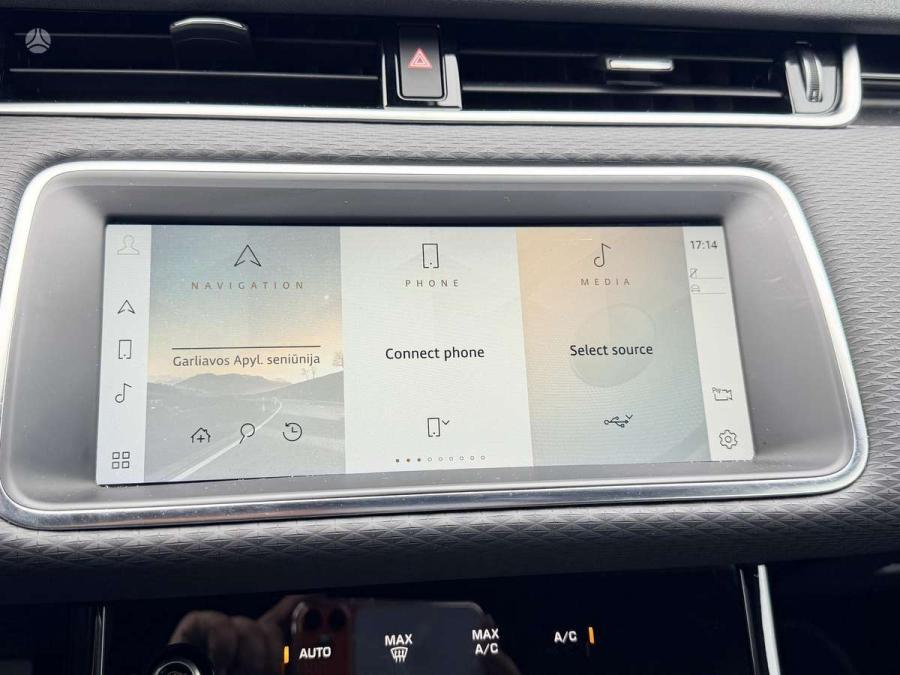 Melns Land Rover Range Rover Evoque 2021 Kauņa, ar dzinēja tilpumu 1.50 L un nobraukumu 59 tūkst. km par 34500 €, foto 26 vietnē AUTOMOTO.COM.LV