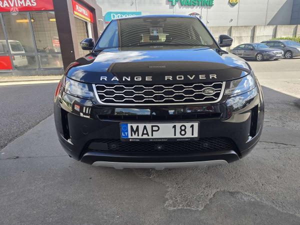 Melns Land Rover Range Rover Evoque 2022 Panevēža, ar dzinēja tilpumu 2.00 L un nobraukumu 64 tūkst. km par 32000 €, foto 2 vietnē AUTOMOTO.COM.LV
