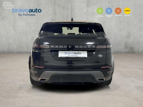 Black Land Rover Range Rover Evoque 2023 in Vilnius, with an engine capacity of 2.00 L and mileage of 55 thousand km for 33000 €, photo 4 on AUTOMOTO.COM.LV