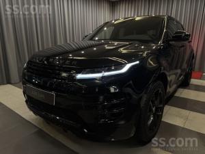 Black Land Rover Range Rover Evoque 2024 in Riga, with an engine capacity of 2.00 L and mileage of 15 thousand km for 43990 €, photo 26 on AUTOMOTO.COM.LV