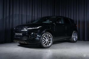 Black Land Rover Range Rover Evoque 2024 in Vilnius, with an engine capacity of 1.90 L and mileage of 8 thousand km for 47000 €, photo  on AUTOMOTO.COM.LV