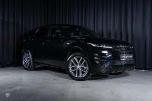 Black Land Rover Range Rover Evoque 2024 in Vilnius, with an engine capacity of 1.90 L and mileage of 8 thousand km for 47000 €, photo 4 on AUTOMOTO.COM.LV