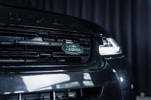 Black Land Rover Range Rover Evoque 2024 in Vilnius, with an engine capacity of 1.90 L and mileage of 8 thousand km for 47000 €, photo 13 on AUTOMOTO.COM.LV