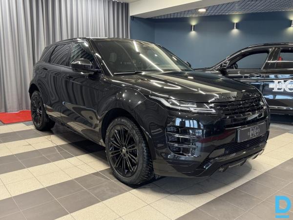 Melns Land Rover Range Rover Evoque 2025 Mārupe, ar dzinēja tilpumu 2.00 L un nobraukumu 11 tūkst. km par 48990 €, foto 3 vietnē AUTOMOTO.COM.LV